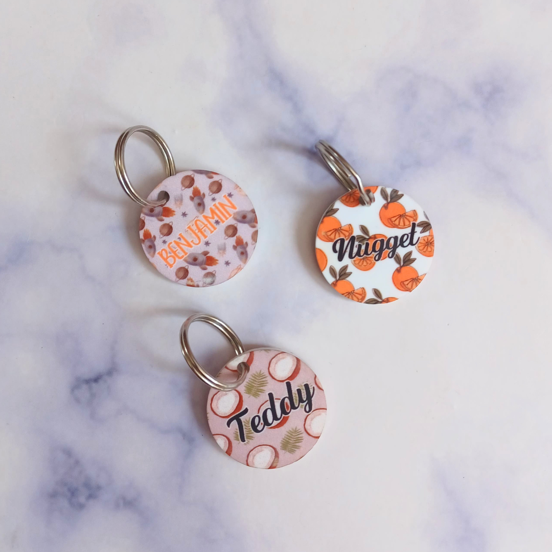 Custom Acrylic Dog Tag – Little Wildflower South Africa